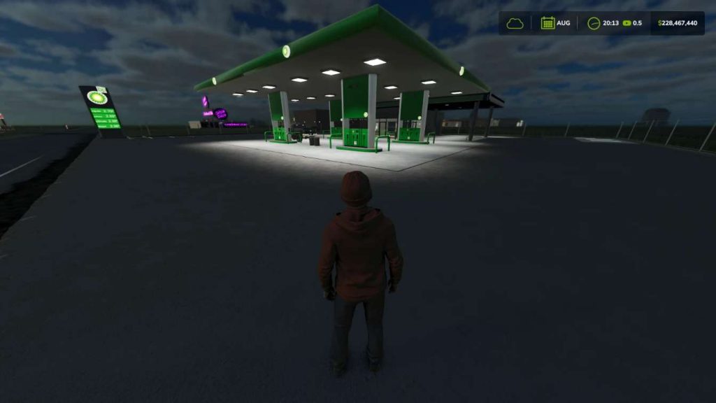 BP Gas Station v1.0.0.0 - FS25 / FS22 Mod