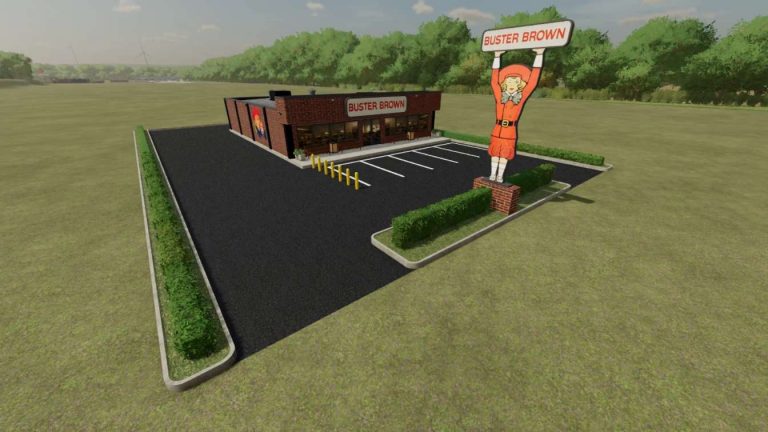 Buster Brown Shoe Store v1.0.0.0 - FS25 / FS22 Mod