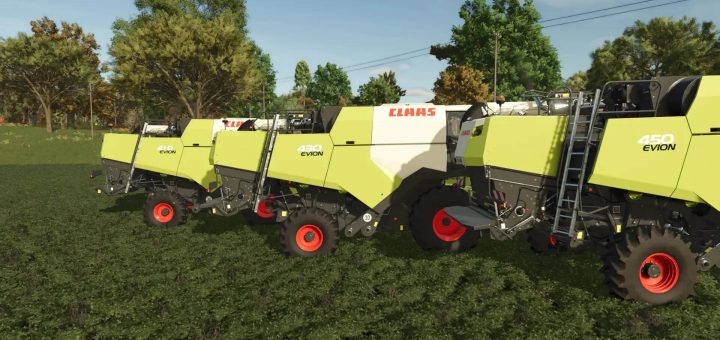 Claas Evion Mods | FS22 Mods | Farming Simulator 22 Mods