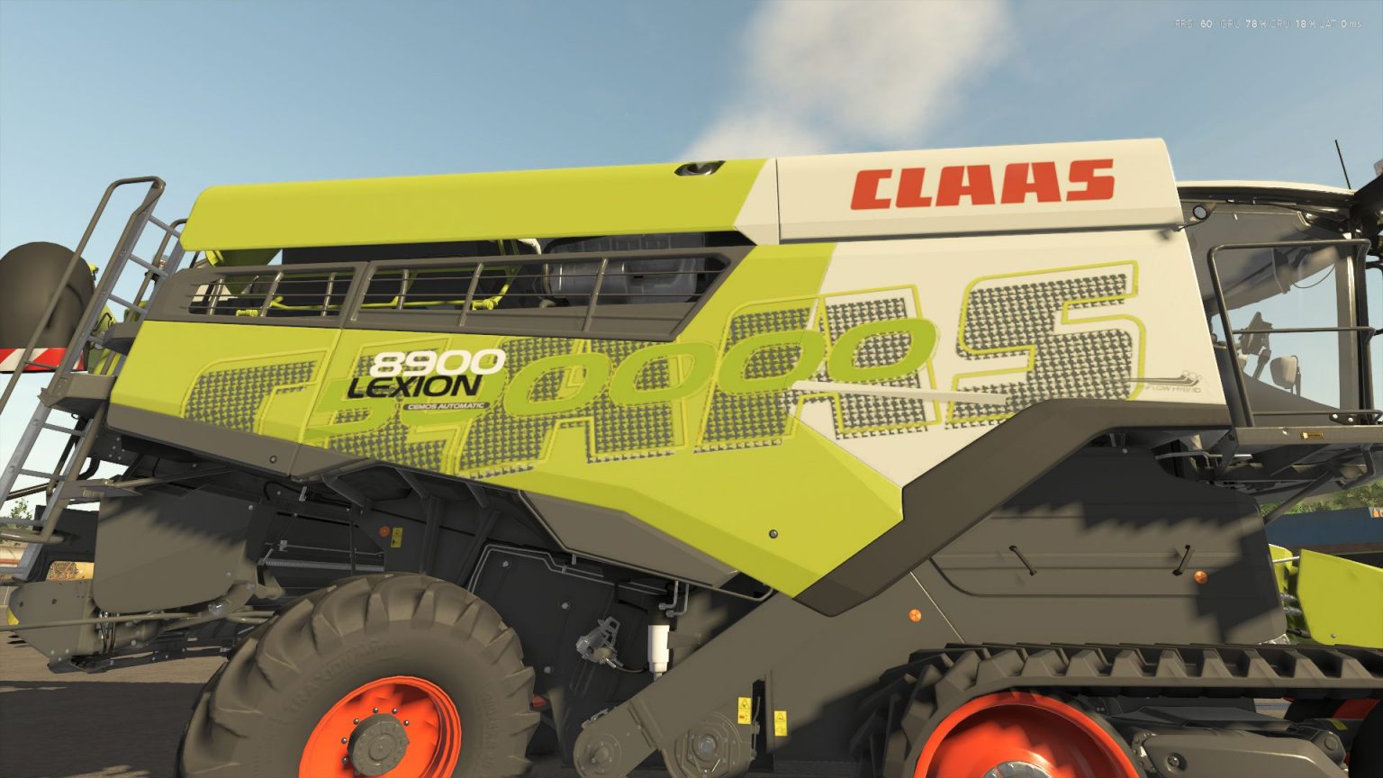 Claas Lexion 2023 (500.000 decal) v1.0.0.0 - FS25 / FS22 Mod