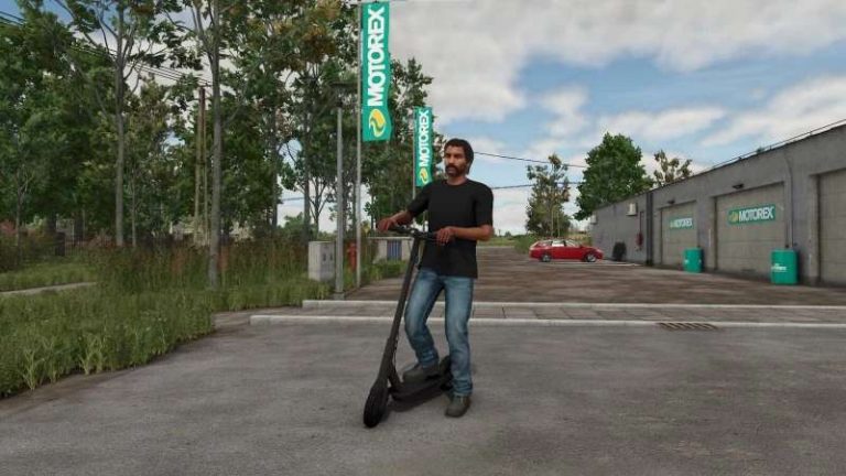 Electric Scooter v1.0.0.0 - FS25 / FS22 Mod