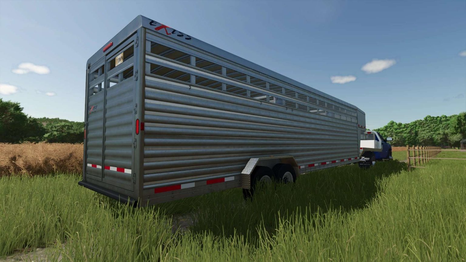 Exiss Cattle Trailer STK 26 v1.0.0.0 - FS25 / FS22 Mod
