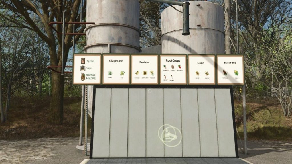 Fermenter / Pig food / TMR v1.6.0.0 - FS25 / FS22 Mod