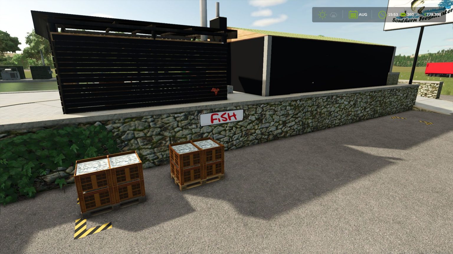 Fish Production v1.0.0.0 - FS25 / FS22 Mod