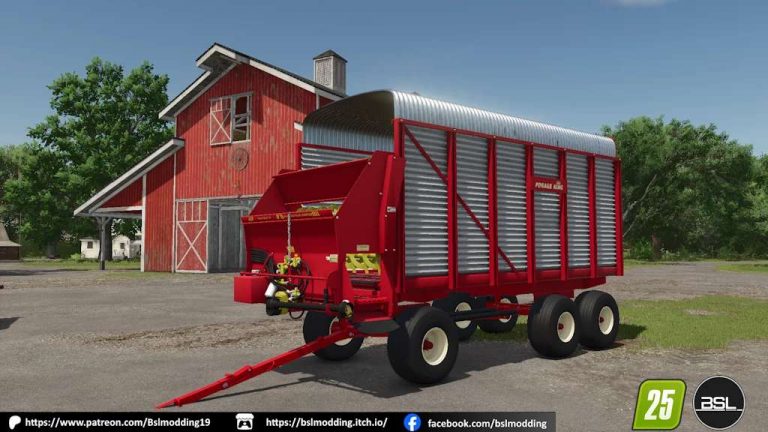 Forage king forage box v1.0.0.0 - FS25 / FS22 Mod