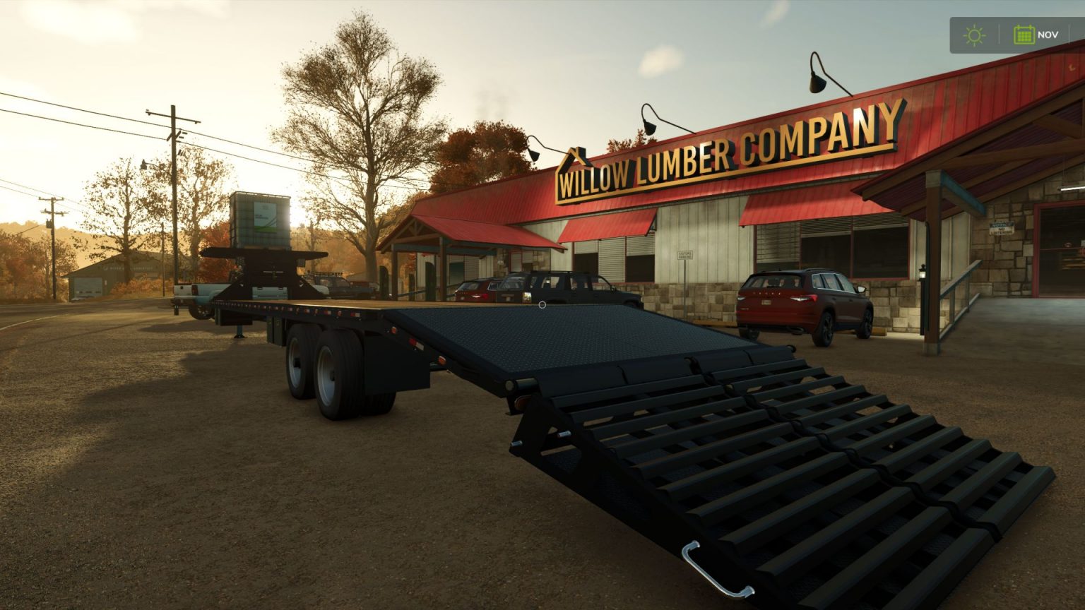 Gooseneck Trailer v1.0.0.0 - FS25 / FS22 Mod