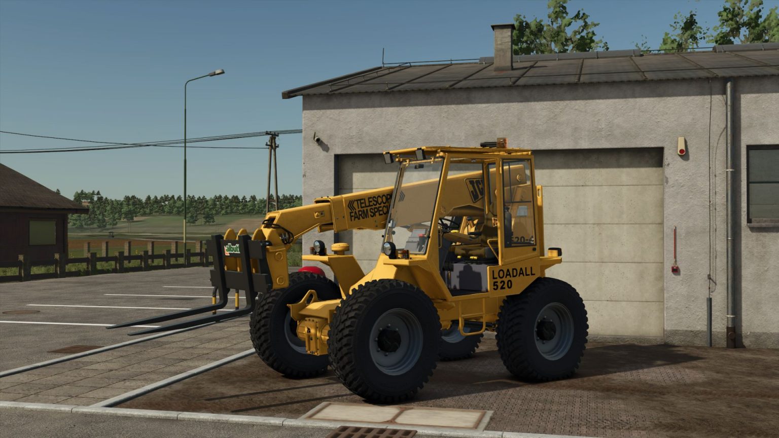 JCB 520-4 V1.0.0.0 - FS25 / FS22 Mod