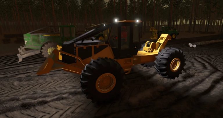 John Deere 648Glll Cable Skidder v1.0.0.0 - FS25 / FS22 Mod