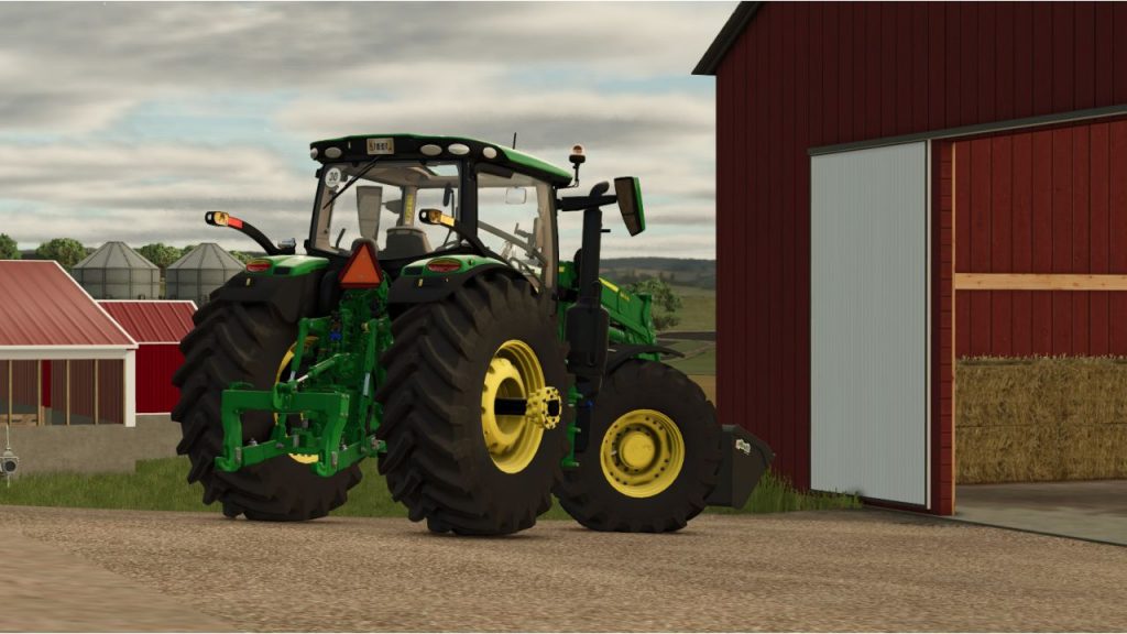 John Deere 6R US Large Frame v1.0.0.0 - FS25 / FS22 Mod