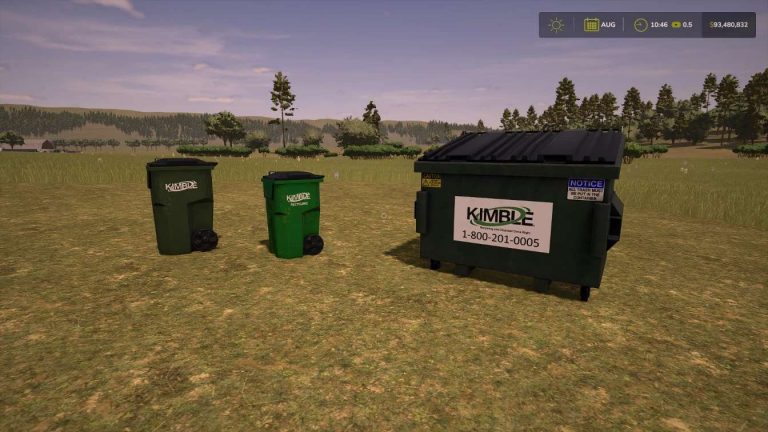 Kimble Trash Pack v1.0.0.0 - FS25 / FS22 Mod