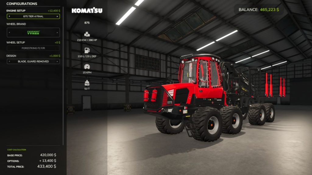 Komatsu 875 Loadflex v1.0.0.2 - FS25 / FS22 Mod