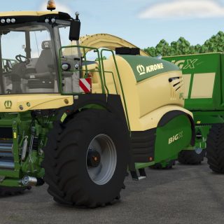 Krone Big X1100 Cargo v1.0.0.0 - FS25 / FS22 Mod