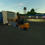 Krone Profil-liner Trailer With Ramps v1.0.0.0 - FS25 / FS22 Mod