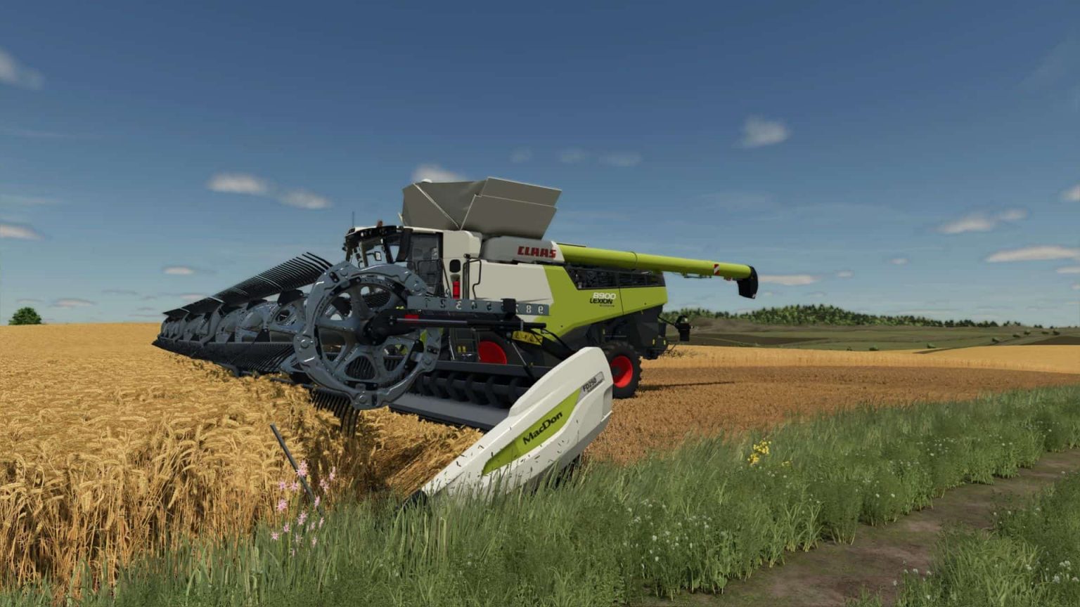 MacDon FD250 Claas Edition v1.0.0.1 - FS25 / FS22 Mod