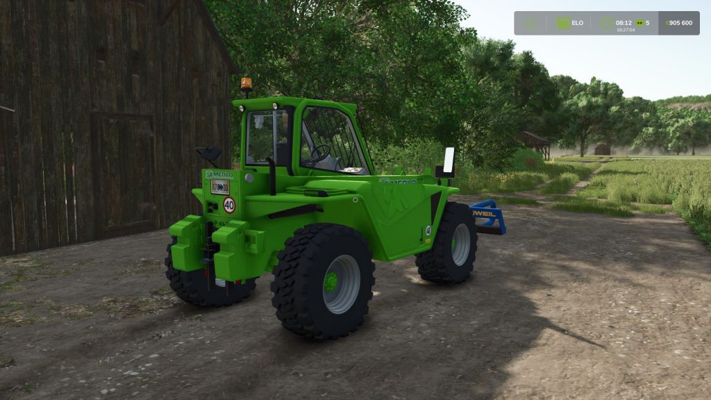 Merlo P41.7 Turbofarmer v1.0.0.0 - FS25 / FS22 Mod