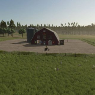 New Frontier Logging map v1.0.0.0 - FS25 / FS22 Mod