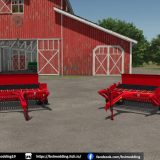 New Holland 166 Hay Merger/Inverter v1.0.0.0 - FS25 / FS22 Mod