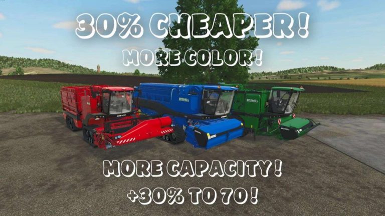 Oxbo Pack v1.0.0.1 - FS25 / FS22 Mod