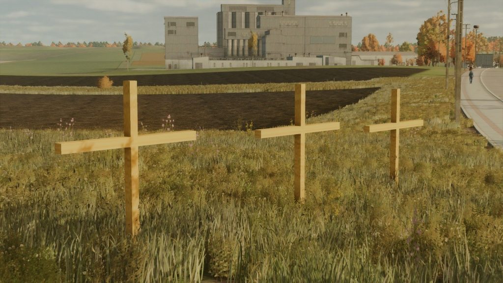 Placeable Catholic Cross v1.0.0.0 - FS25 / FS22 Mod