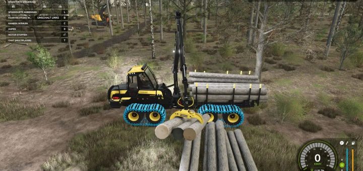 Ponsse Buffalo Mods | FS22 Mods | Farming Simulator 22 Mods