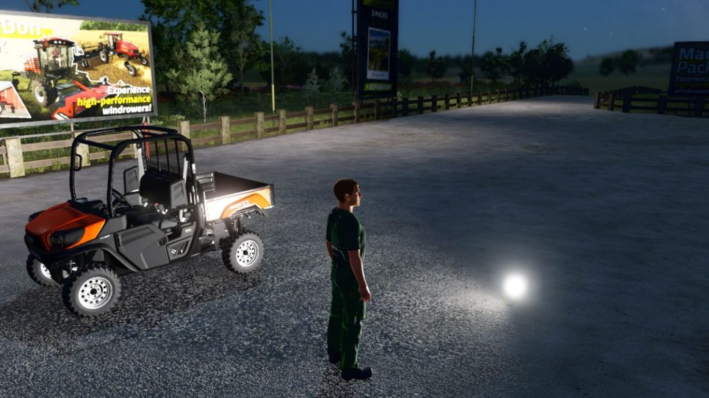 Portable Work Lamp V1.0.0.0 - FS25 / FS22 Mod