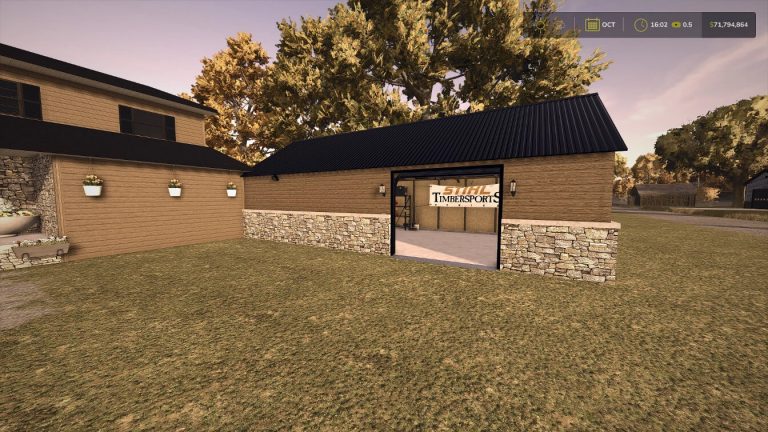 Small Garage Workshops v1.0.0.0 - FS25 / FS22 Mod