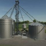 Sukup Grain Bin Silo v1.0.0.0 - FS25 / FS22 Mod