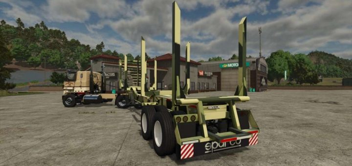 Timber Trailer Mods | FS22 Mods | Farming Simulator 22 Mods
