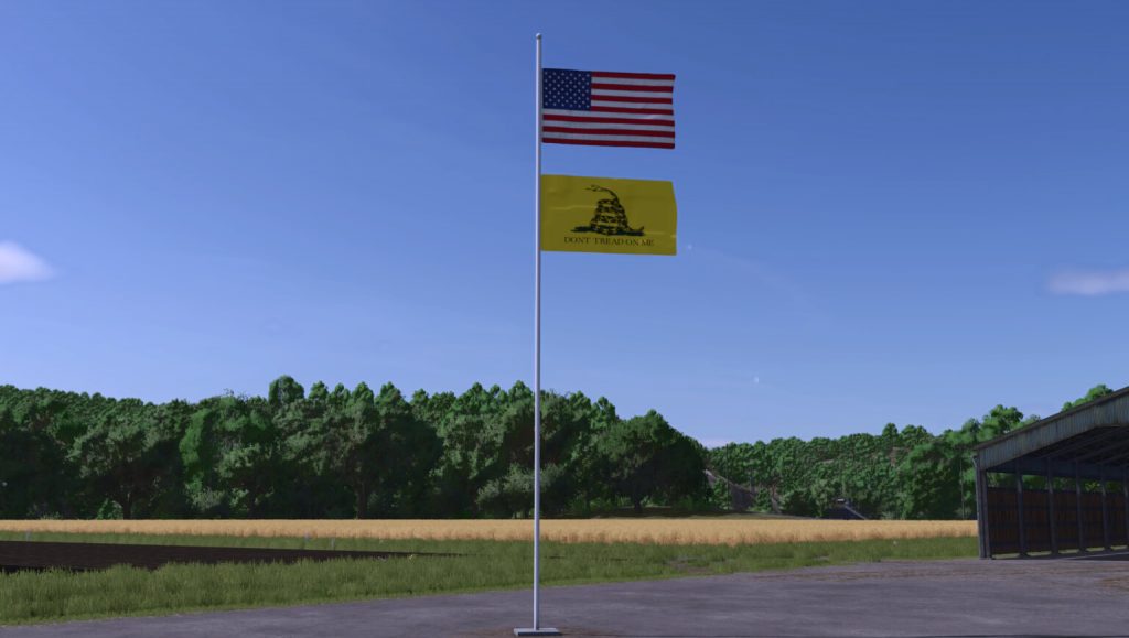 AG Flags V1.0.0.0 - FS25 / FS22 Mod