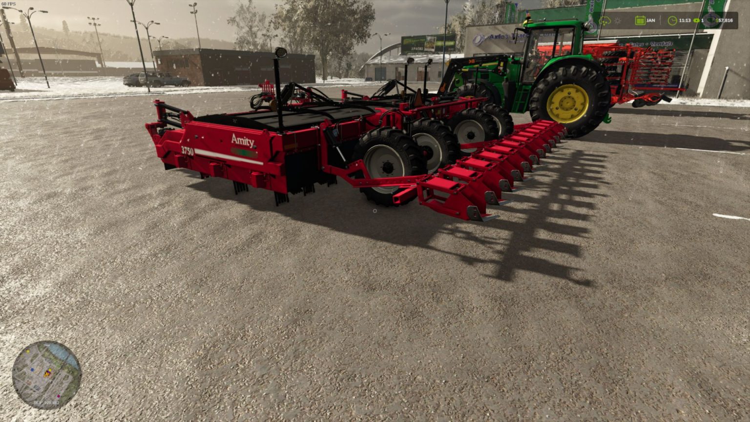 Amity 3750 Sugarbeet Defoliatior Edit V1.0.0.0 - FS25 / FS22 Mod
