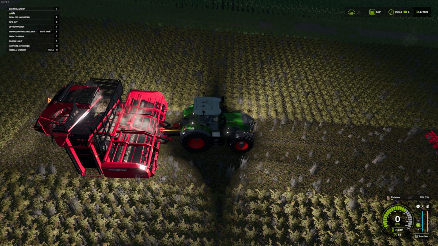 Amity Root Crops Harvester V1.0.0.0 - FS25 / FS22 Mod