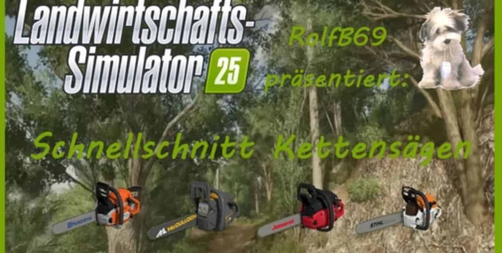 Chainsaw Fastcut v1.0.1.0 - FS25 / FS22 Mod