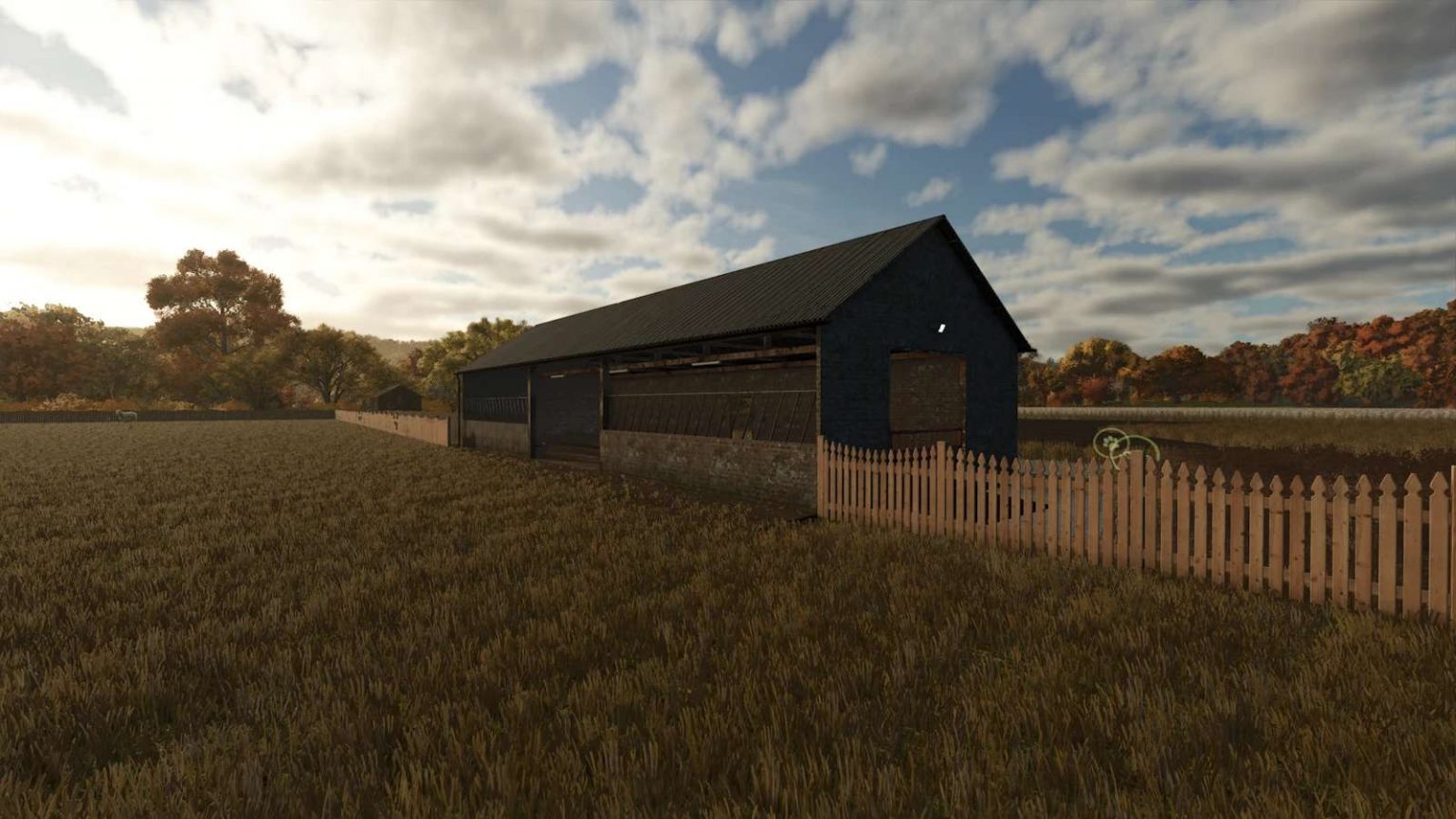 English Style Sheep Barn v1.0.0.0 - FS25 / FS22 Mod