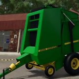 John Deere 435 and 535 round baler v1.0 - FS25 / FS22 Mod