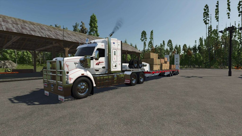 Kenworth T610 SAR v1.0.0.0 - FS25 / FS22 Mod