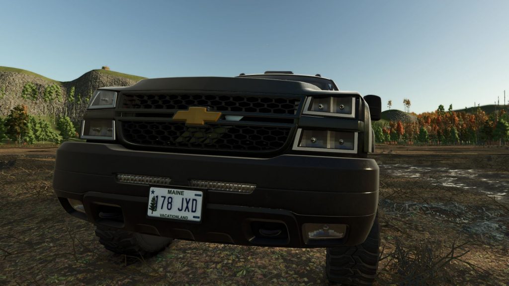Maine Pine Tree license plate V1.0.0.0 - FS25 / FS22 Mod
