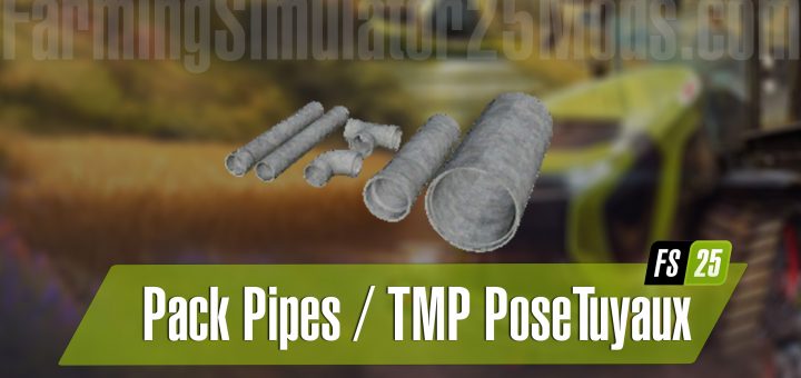 Pack Tuyaux Mods | FS22 Mods | Farming Simulator 22 Mods