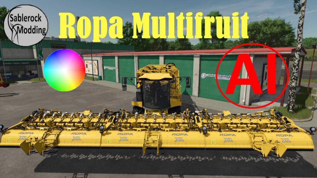 Ropa Multifruit Custom V1.0.2.0 - FS25 / FS22 Mod