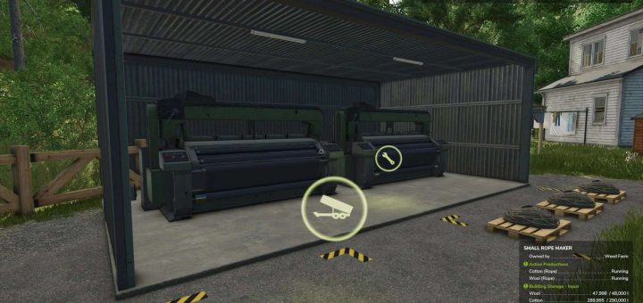 Small Spinnery Mods | FS22 Mods | Farming Simulator 22 Mods