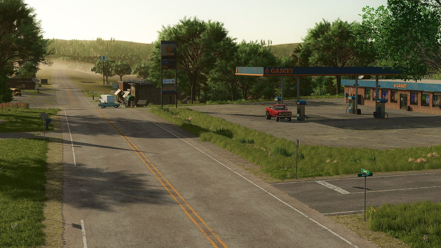 Small Town USA V1.0.0.0 - FS25 / FS22 Mod
