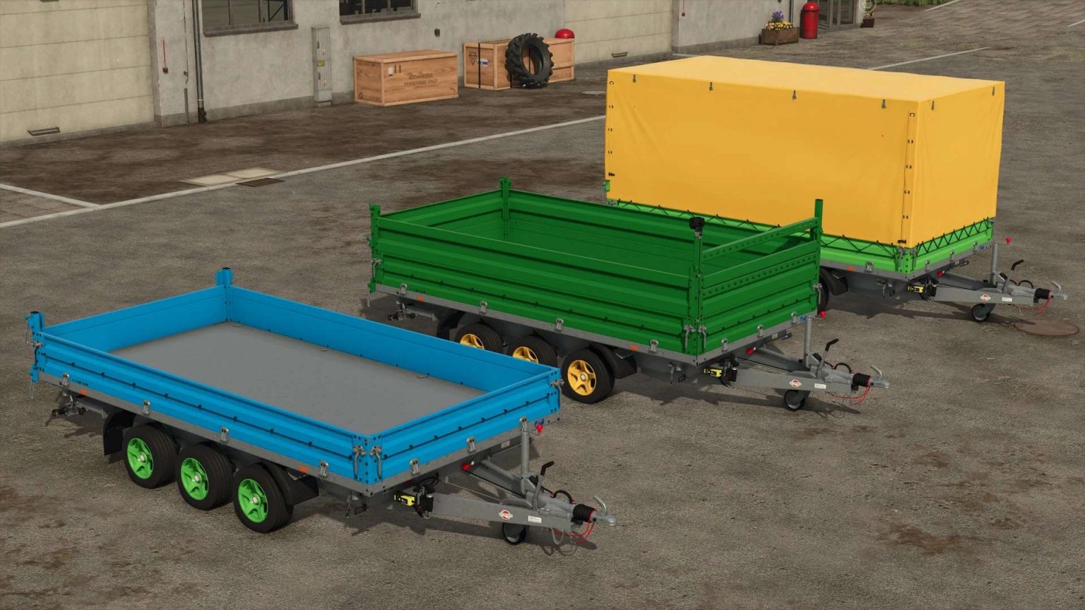 Stema Trius Trailer v1.0.0.0 - FS25 / FS22 Mod