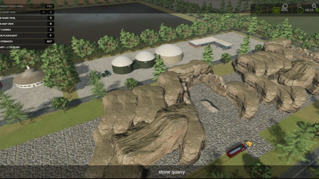 Stone quarry V1.0.0.0 - FS25 / FS22 Mod