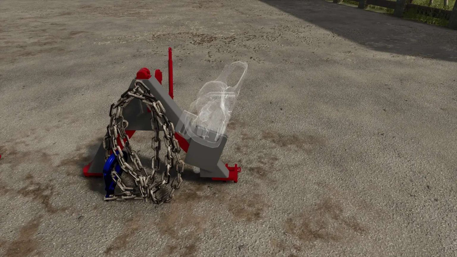 Tractor triangle for the forest v1.0.0.0 - FS25 / FS22 Mod