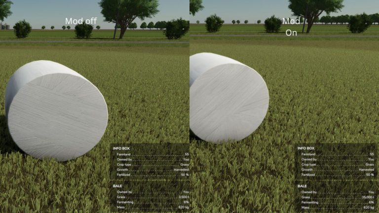 Unrealistic Bales V1.0.0.0 - FS25 / FS22 Mod