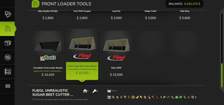 Buckets Wheel Loader Mods | FS22 Mods | Farming Simulator 22 Mods