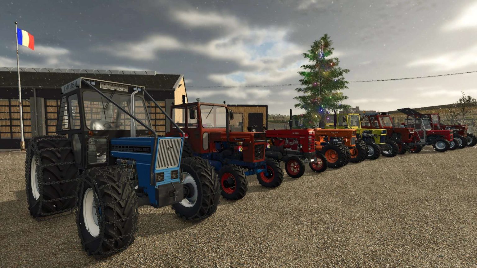 UTB 650 (Pack of 8 tractors) v1.0.0.0 - FS25 / FS22 Mod