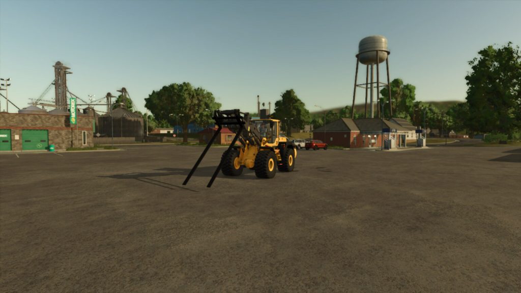 Wheel loader extended forks V1.0.0.0 - FS25 / FS22 Mod