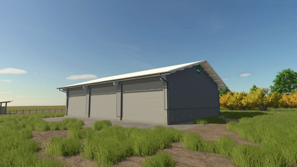 White Roof Buildings Pack V1.0.0.1 - FS25 / FS22 Mod