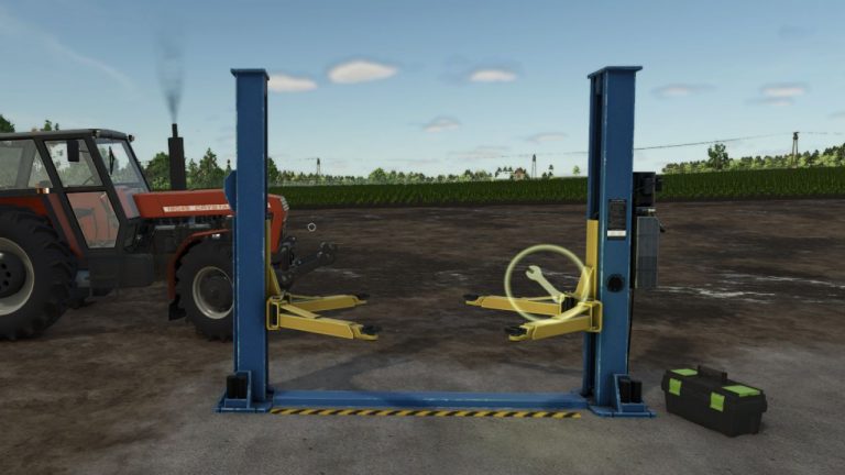 Workshop-Vehicle repair station V1.0.0.1 - FS25 / FS22 Mod