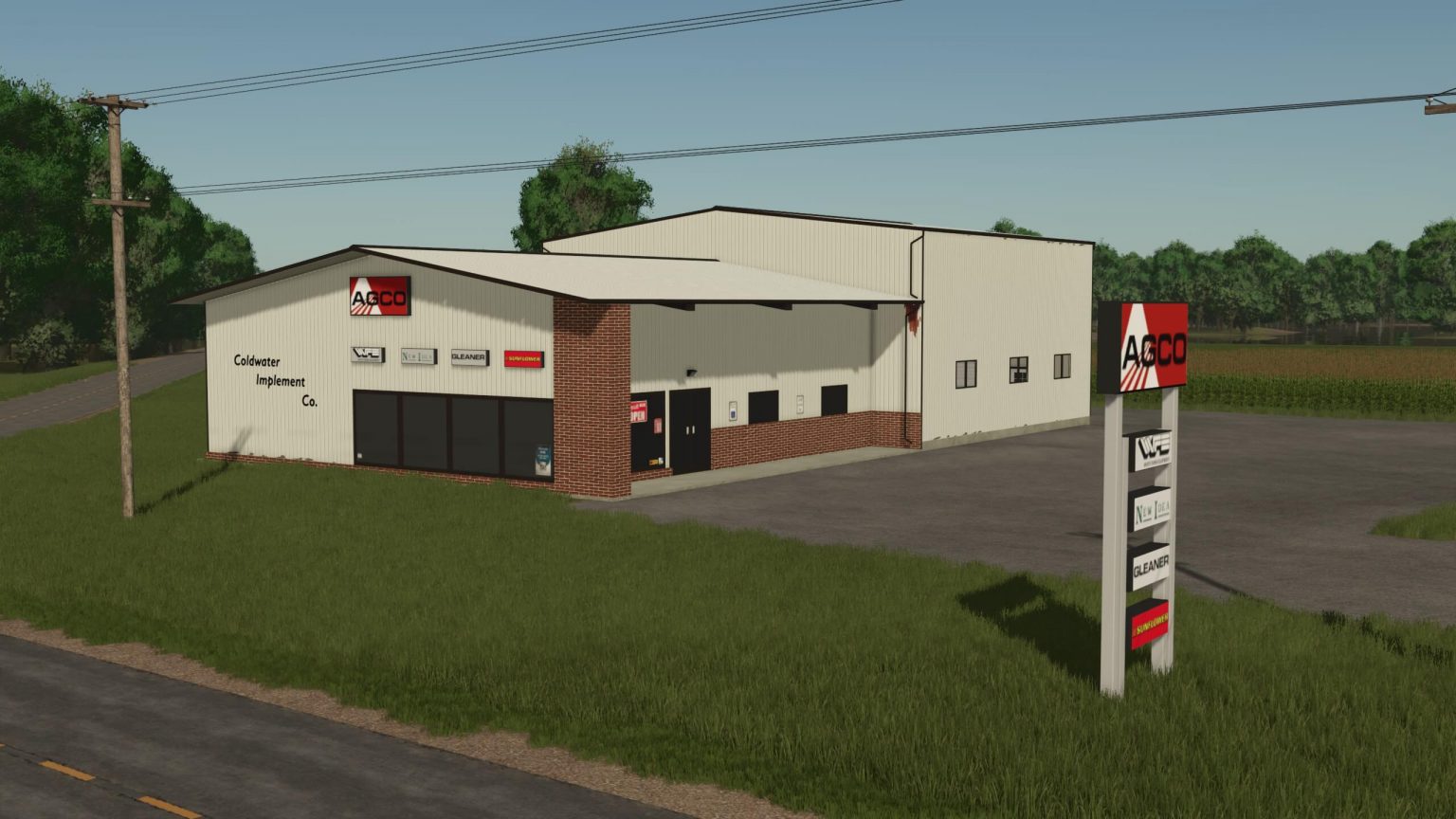 AGCO dealership v1.0.0.0 - FS25 / FS22 Mod